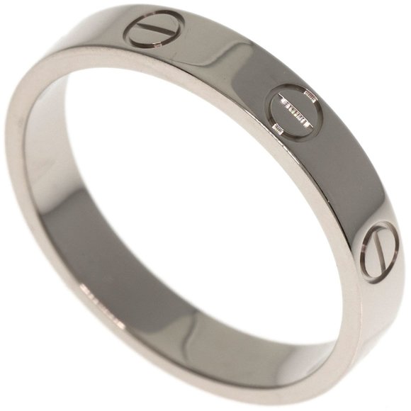 Cartier | Jewelry | Cartier Authentic 8k Silver Love Ring 56 | Poshmark